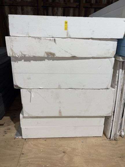 Stack of Thick Styrofoam Panels - H.K. Keller