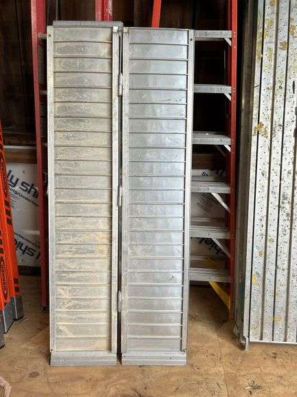 2 Haul Master Foldable Aluminum Ramps - H.K. Keller