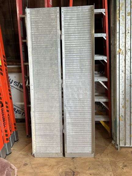 2 Haul Master Foldable Aluminum Ramps - H.K. Keller