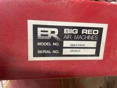 Big Red Air Machines Air Compressor - H.K. Keller
