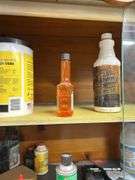 Assorted Chemicals in Cabinet - H.K. Keller