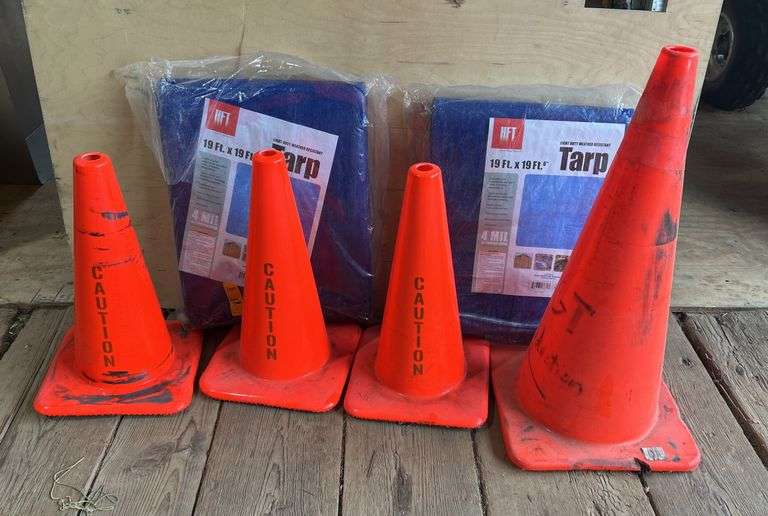 Traffic Cones and Tarps - H.K. Keller