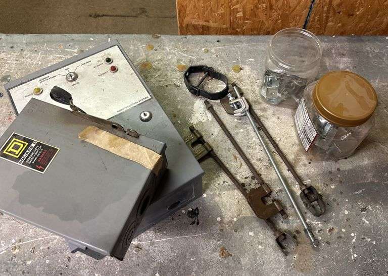 Electrical Shut off, Control Panel and Steel Beam Mounts - H.K. Keller