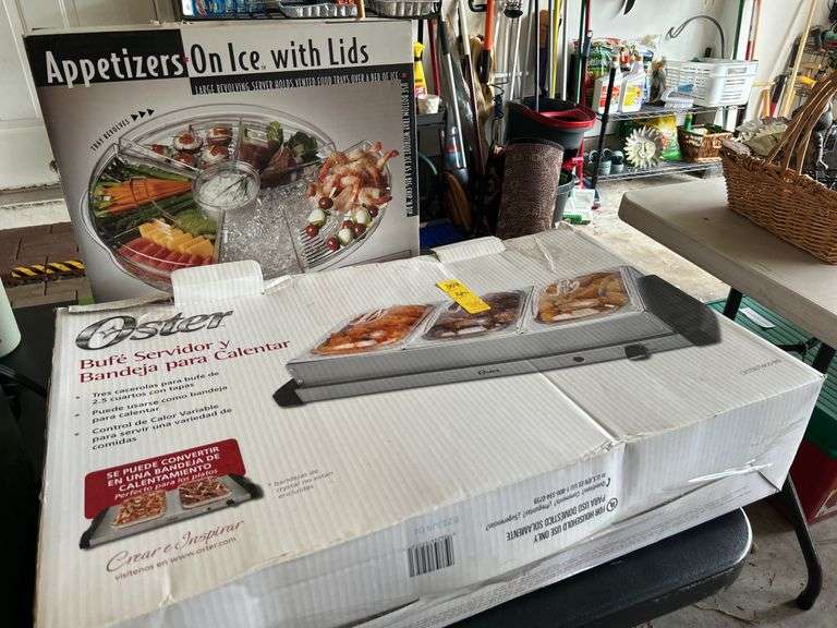 Oster Electric Hot Buffet Server and Revolving Server - H.K. Keller