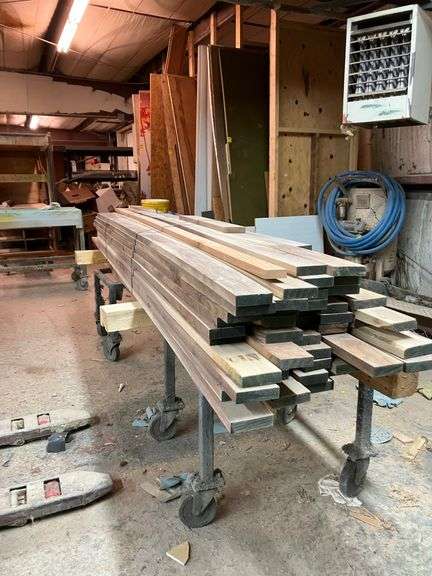 Stack of Walnut Wood - H.K. Keller