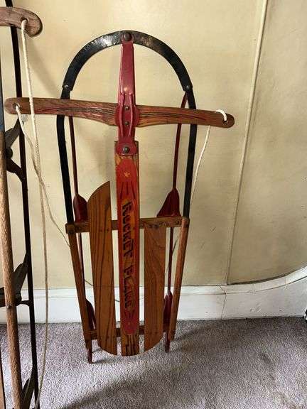 Vintage Runner Sleds - H.K. Keller