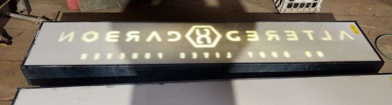 Lighted Sign Box - H.K. Keller