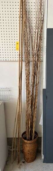 Decorative Sticks and Basket - H.K. Keller