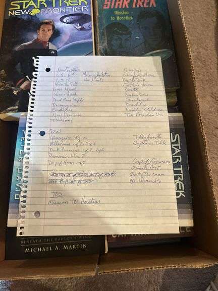 Star Trek Books - H.K. Keller