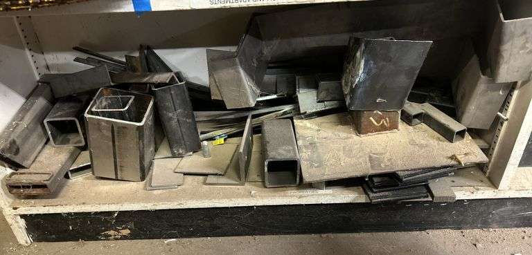 Assorted Steel Tube and Sheet Metal - H.K. Keller