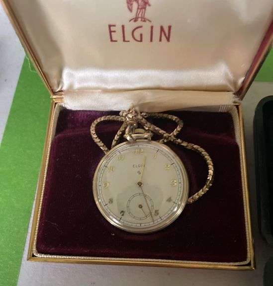 Elgin Pocket Watch, Timer Watch, and Travel Clock - H.K. Keller