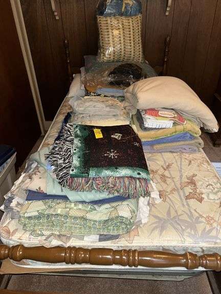 Bed Linens, Longaberger Basket, Pillows and More - H.K. Keller