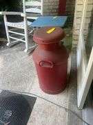 Red Milk Can - H.K. Keller