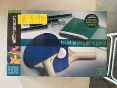 Mini Table Tennis Table with Paddles and Balls - H.K. Keller