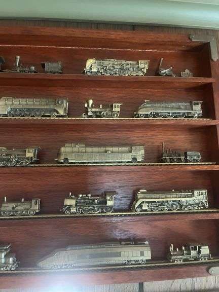 Pewter Train Models - H.K. Keller