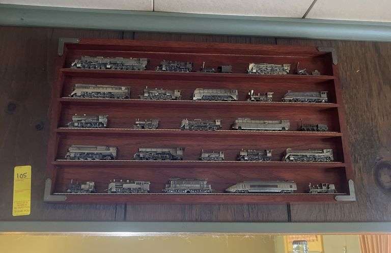 Pewter Train Models - H.K. Keller