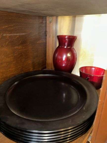 Vintage Anchor Hocking Royal Ruby Red Glassware - H.K. Keller