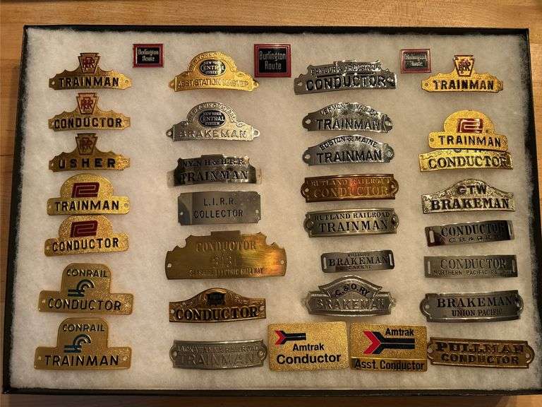 Railroad Hat Badges and More - H.K. Keller