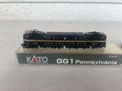 Two Kato GG1 Pennsylvania N Scale Model Trains - H.K. Keller