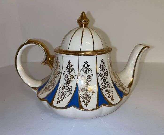 Vintage Sadler England Carousel Bell Shaped Teapot - H.K. Keller