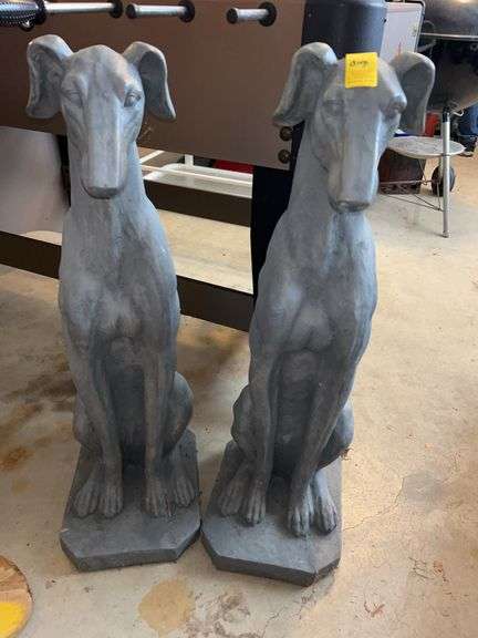 Outdoor Entryway Greyhound Dogs - H.K. Keller