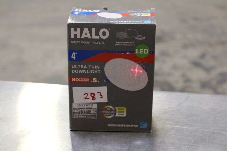 Halo HLBSL 4 in. Color Selectable New Construction or Remodel Canless ...