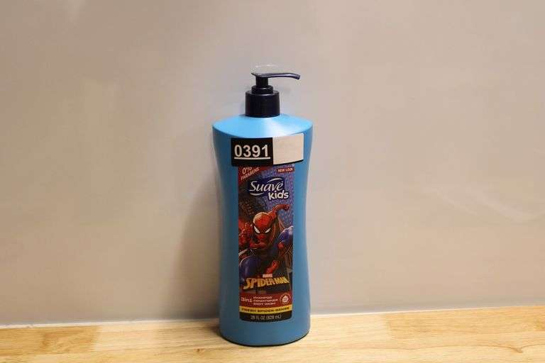 NEW SUAVE KIDS MARVEL SPIDER-MAN 3-IN-1 SHAMPOO CONDITIONER & BODY WASH ...