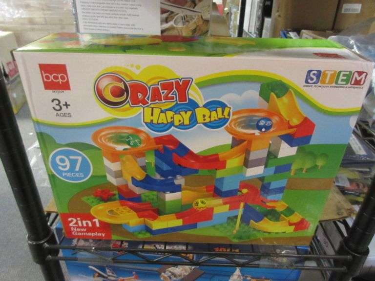 NEW! CRAZY HAPPY BALL BLOCK SET - Dallas Online Auction Company
