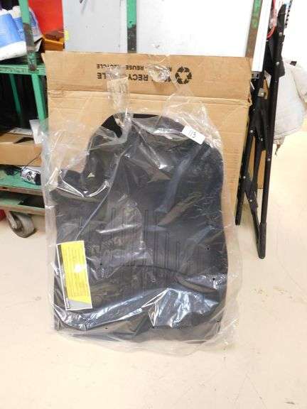 WEATHER TECH 4414361- PRODUCT: ASSEMBLED KIT, FRONT SEAT, COLOR: BLACK ...