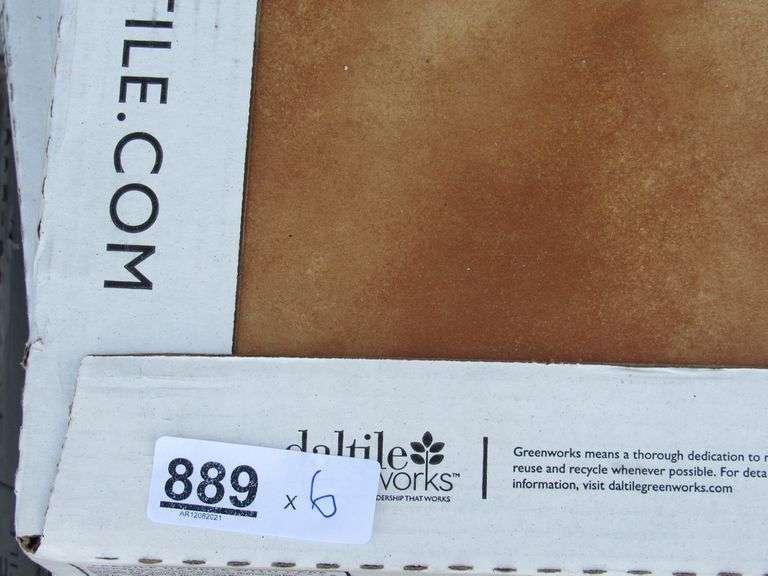 DALTILE 12"X12" CERAMIC FLOOR TILE COLOR DL11 SALTILLO - Dallas Online ...