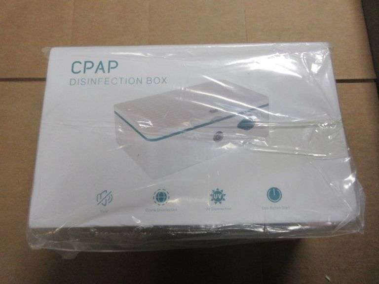 NEW! CPAP DISINFECTANT BOX - Dallas Online Auction Company