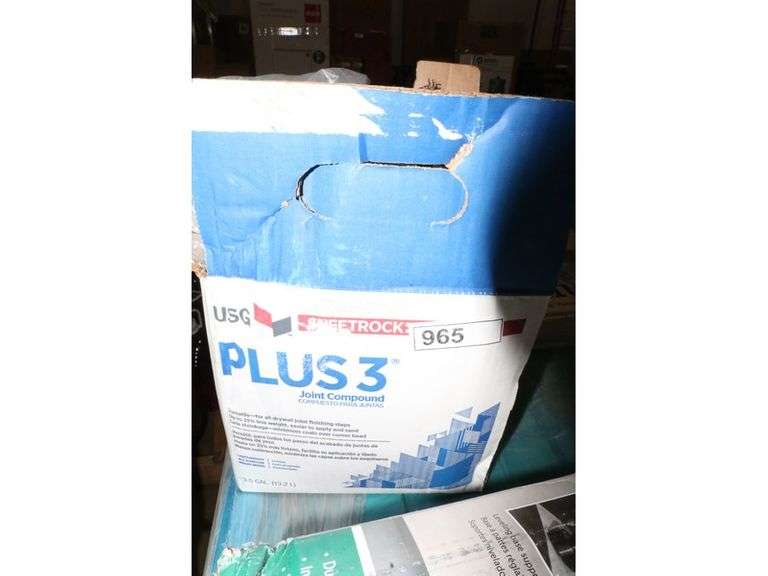 USG Sheetrock PLUS 3 Joint compound 3.5 gallon - Dallas Online Auction ...