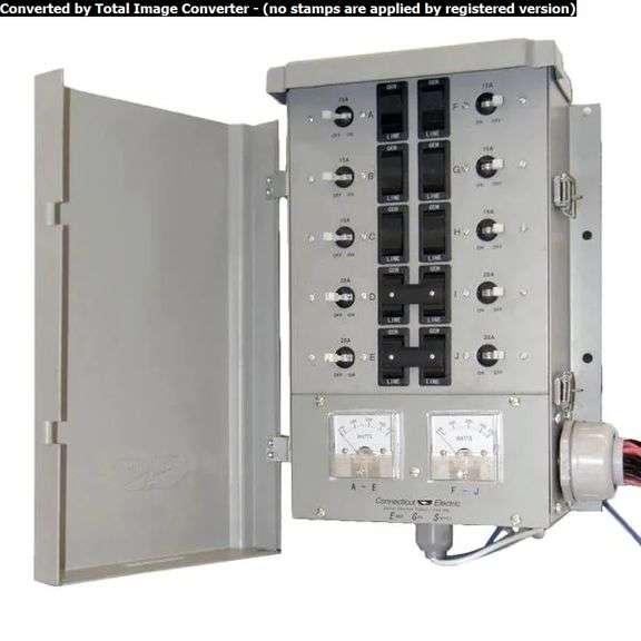 30-Amp 8-Space 10-Circuits G2 Manual Transfer Switch Kit by Connecticut ...