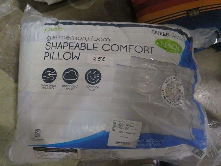 SHAPEABLE COMFORT PILLOW - Dallas Online Auction Company