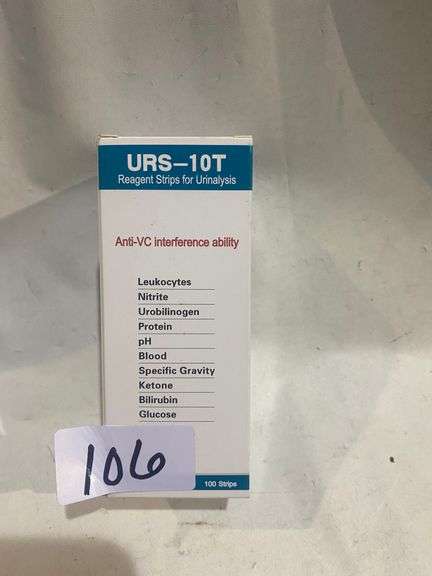 MEDICAL, URS-10T REAGENT STRIPS FOR URINALYSIS MACHINE - Dallas Online ...