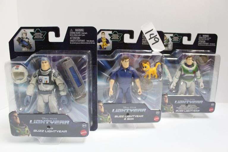 MATTEL DISNEY PIXAR LIGHTYEAR SPACE RANGER ALPHA FIGURE WITH LASER ...