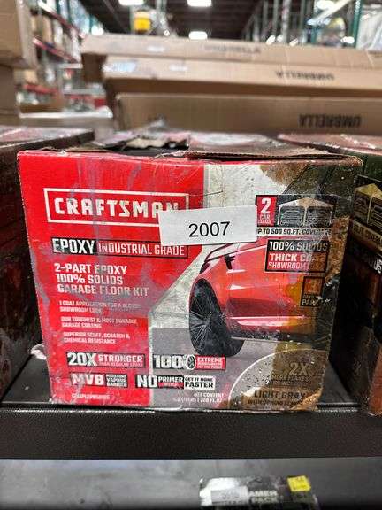 [MSRP: 220.0] CRAFTSMAN Epoxy 100% Solids MVB 2-part Light Grey High ...