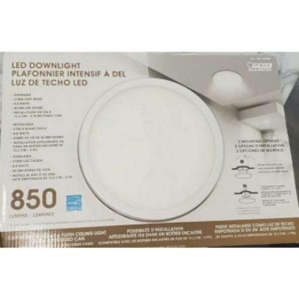 Feit Electric LED Downlight Flush Ceiling Light Or Recessed [Condition ...