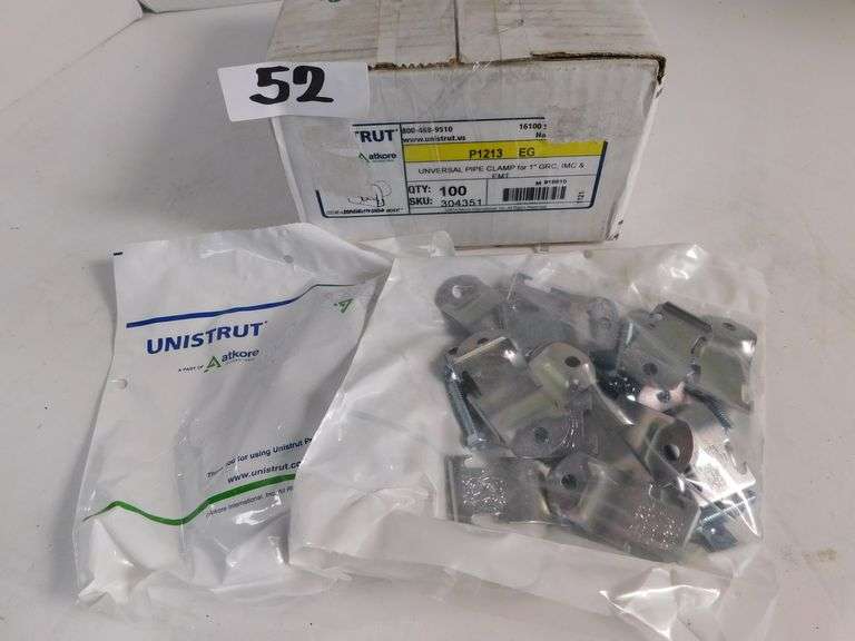 ATKORE INTERNATIONAL UNISTRUT UNIVERSAL PIPE CLAMP FOR 1" GRC, IMC ...