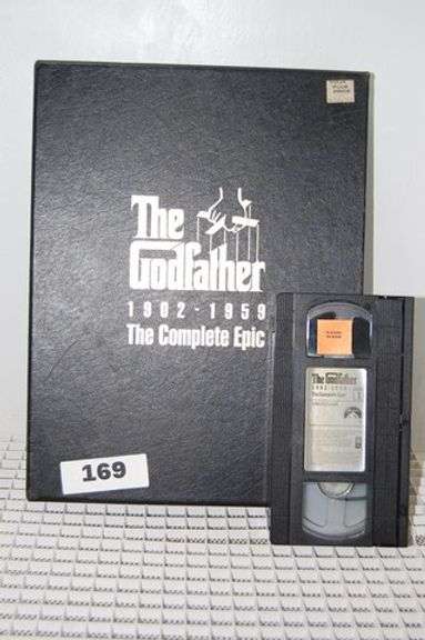 THE GODFATHER 19012 1959 COMPLETE VHS COLLECTORS TAPES PART 1,2,3 ...
