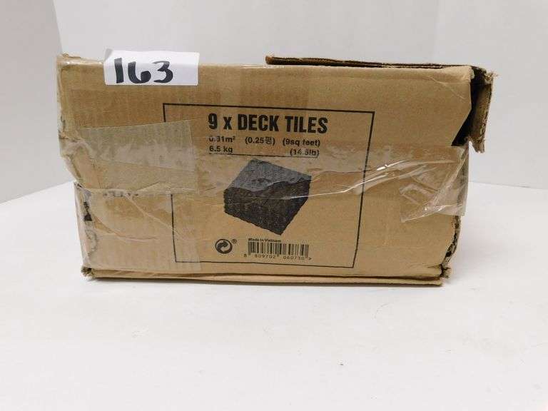 ACACIA WOOD 9 X INTERLOCKING FLOOR DECK TILES 6-SLAT MODEL UNI-002 9 SQ ...