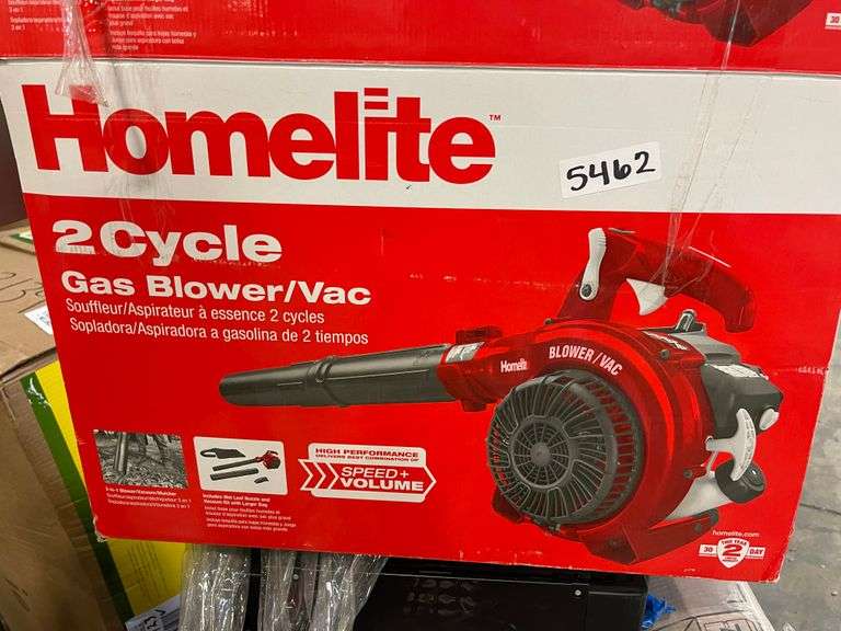 [Retail: $119.0] - Homelite UT26HBV 150 MPH 400 CFM 26cc Gas Handheld ...