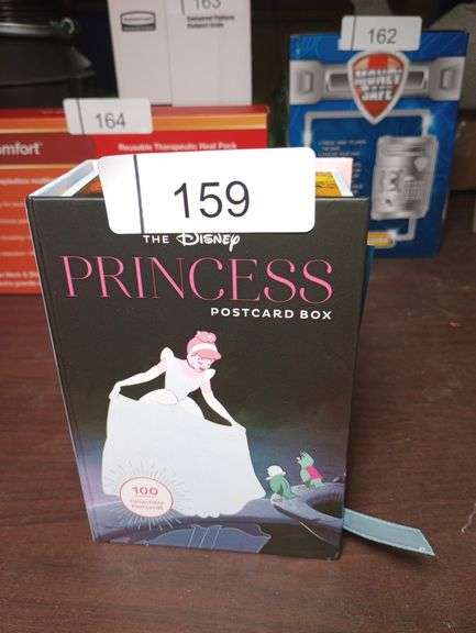 THE DISNEY PRINCESS POSTCARD BOX 100 CARDS - Dallas Online Auction Company