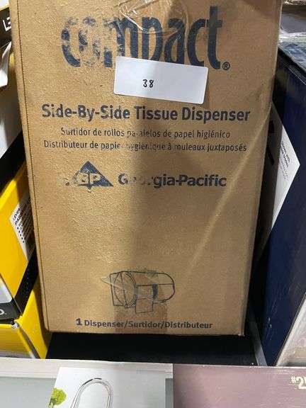 [Retail: $27.49] - Georgia-Pacific Compact Translucent Smoke Side-by ...