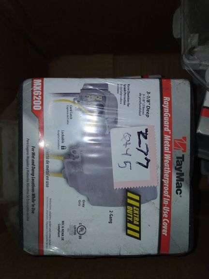 TAYMAC RAYNGUARD METAL WEATHERPROOF IN USE COVER - Dallas Online ...