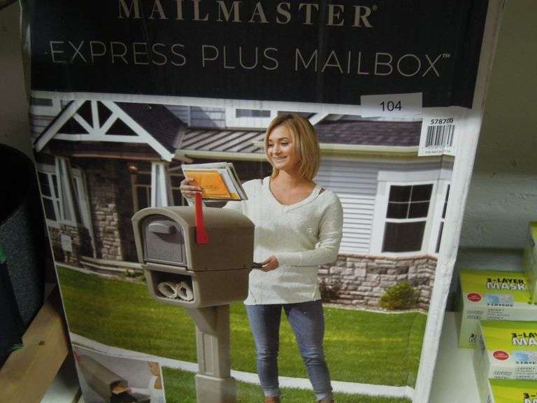 MAILMASTER EXPRESS PLUS MAILBOX MODEL 578700 RETAIL $70 - Dallas Online ...