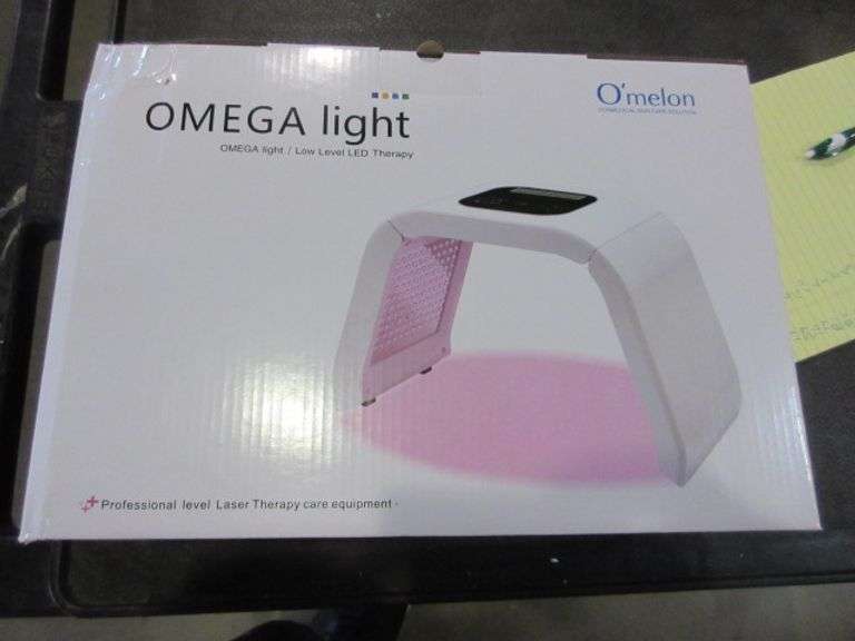 OMEGA LOW LEVEL LED LIGHT THERAPY MACHINE - Dallas Online Auction Company