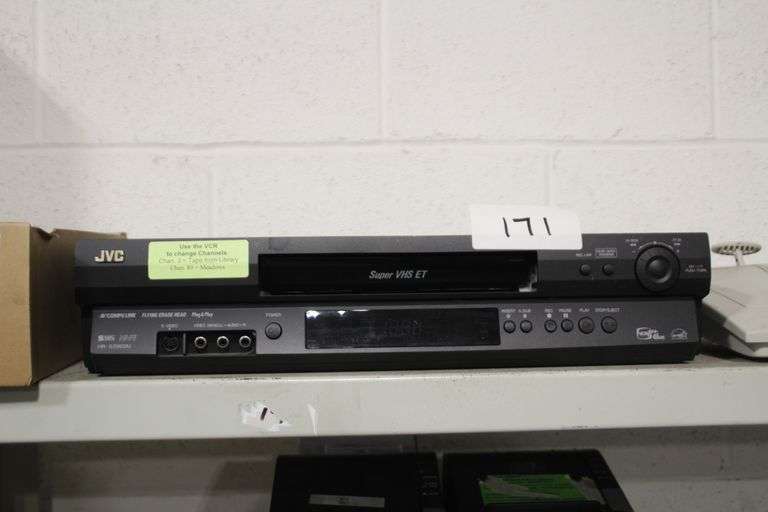 JVC HI FI STEREO S-VHS VCR ET MODEL NO HR-S5902U - Dallas Online ...
