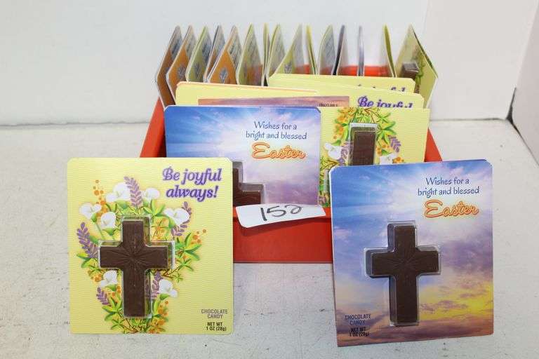 BE JOYFUL ALWAYS CHOCOLATE CROSS CANDY 1 OZ SOLD PER PK, & WISHES FOR A ...