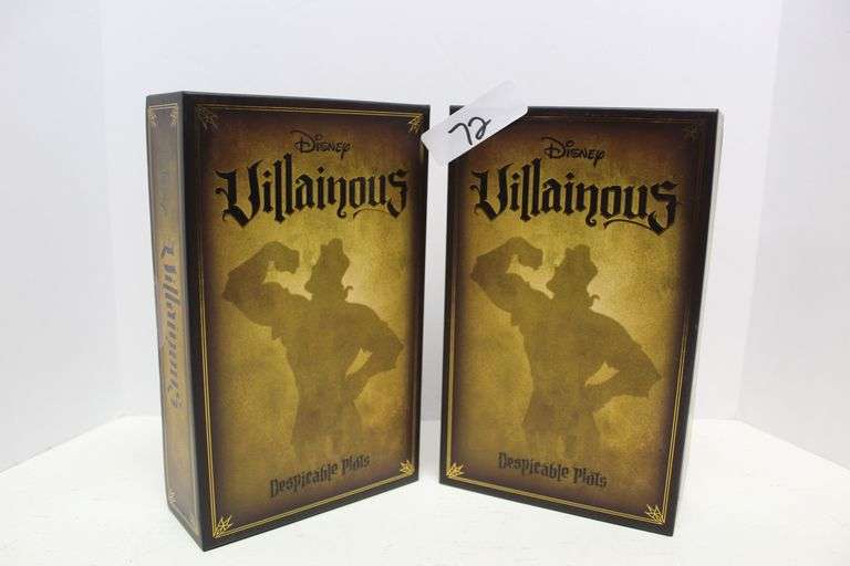 DISNEY VILLAINOUS DESPICABLE PLOTS CARD GAME BY RAVENSBURGER 60001913 ...